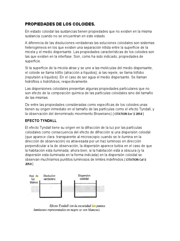 PROPIEDADES DE LOS COLOIDES (Recuperado Automáticamente) | PDF ...