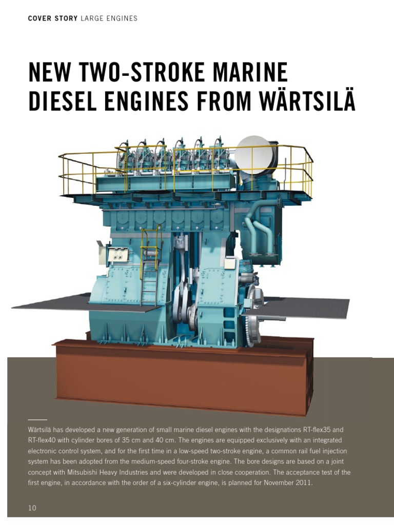 MTZ-2011-11 - New Two-Stroke Marine Diesel Engines From Wärtsilä | Download Free PDF | Piston ...