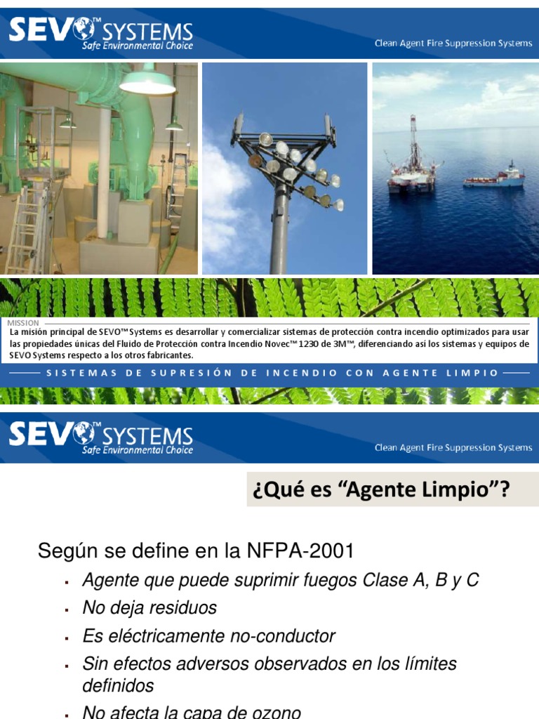 Agente Limpio - SEVO Systems | PDF | Solenoide | Oxígeno