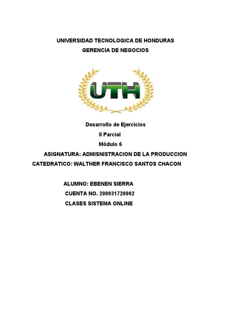 Tarea Modulo 6 | PDF