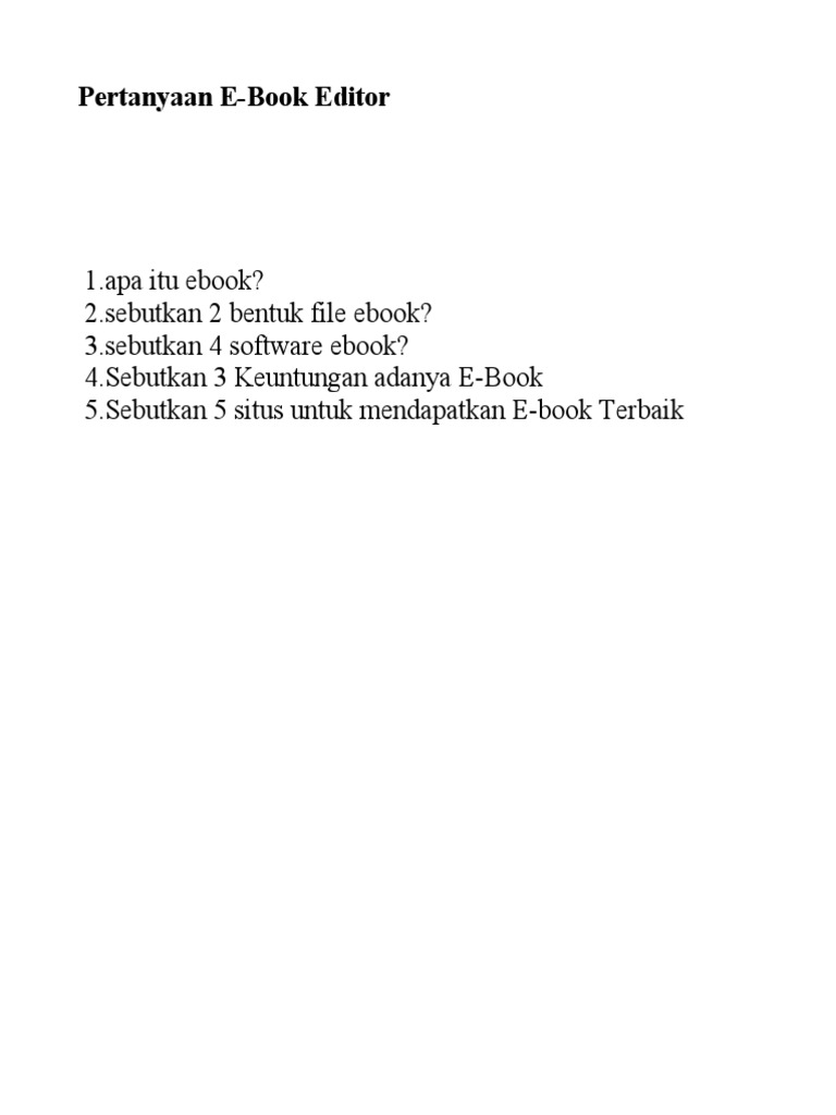 Panduan Dasar E-Book | PDF | Komputer