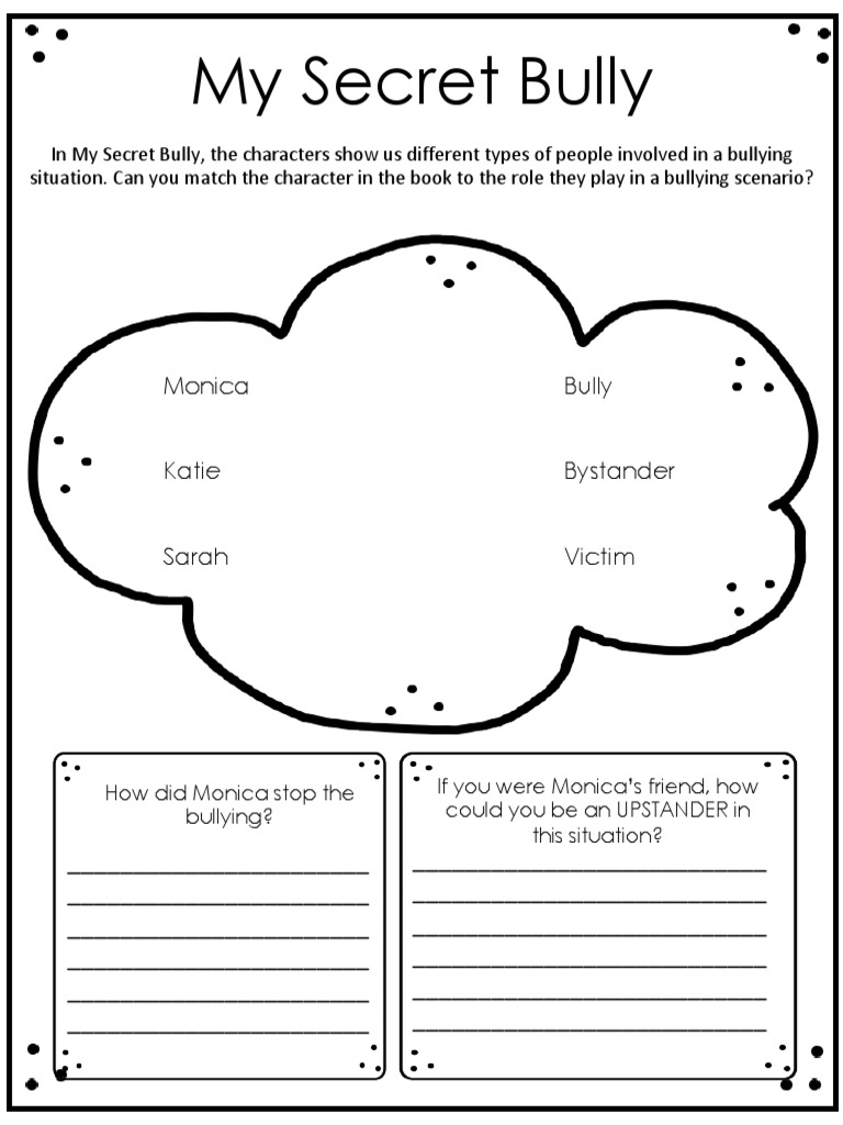 Trudy Ludwig Lesson Series Sorry My Secret Bully and Trouble Talk | PDF