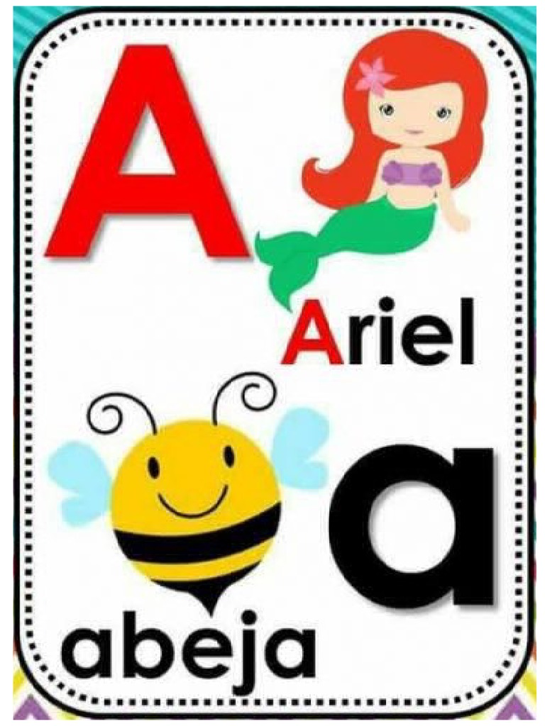 Alfabeto para Ambientar El Aula | PDF