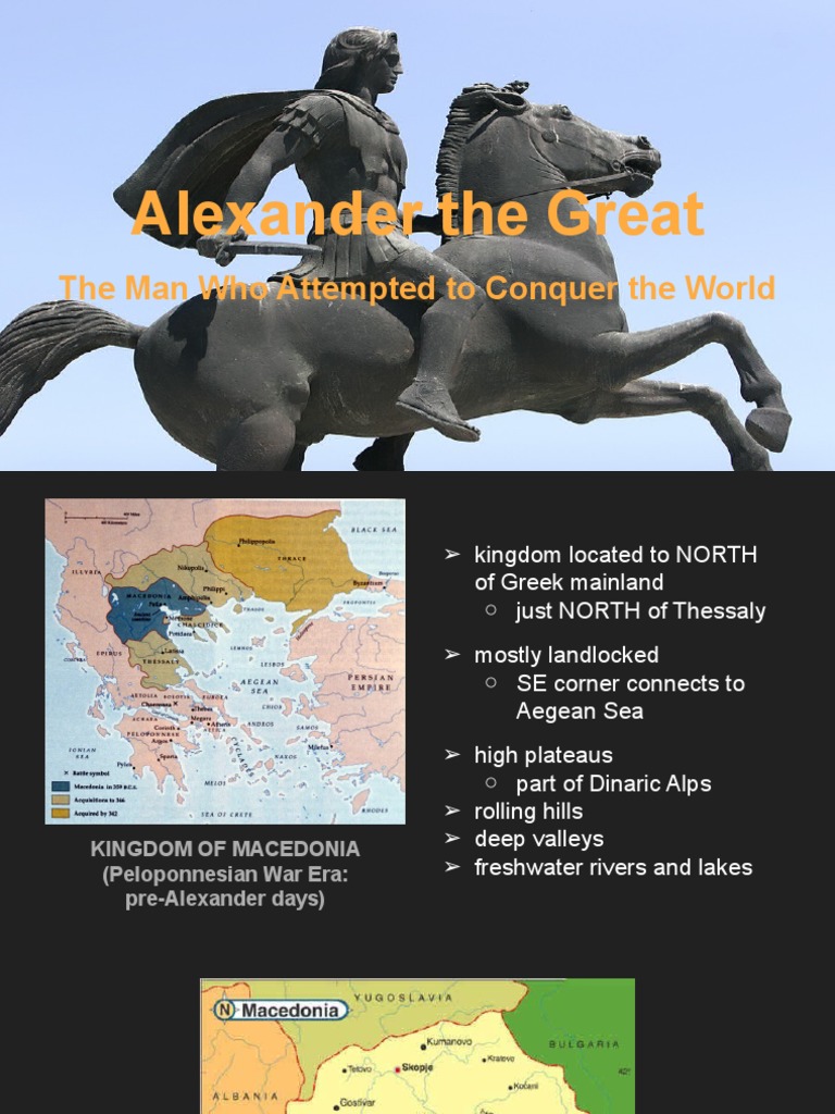 Alexander The Great - PRESENTATION | PDF | Macedonia (Ancient Kingdom ...