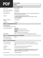 Solvent A188 Mek Markem Imaje MSDS | PDF | Firefighting | Occupational ...