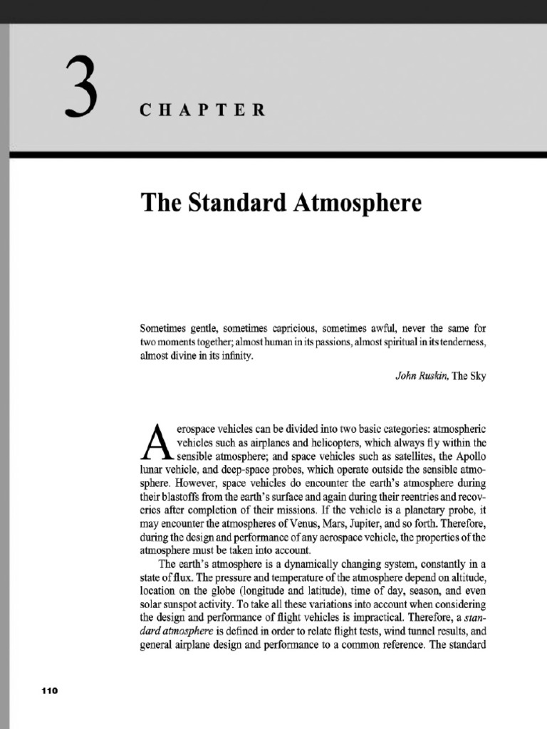 Understanding the Standard Atmosphere: A Detailed Examination of How ...