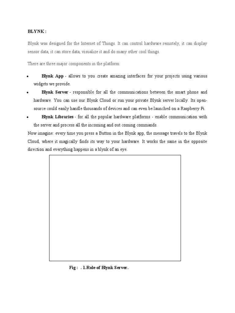 BLYNK Chapter | Download Free PDF | Python (Programming Language) | Computing