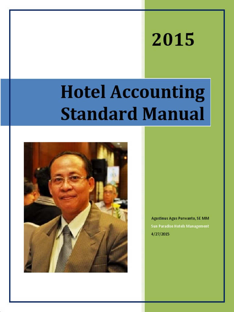 Hotel Accounting Standard Manual PDF | PDF | Internal Control ...