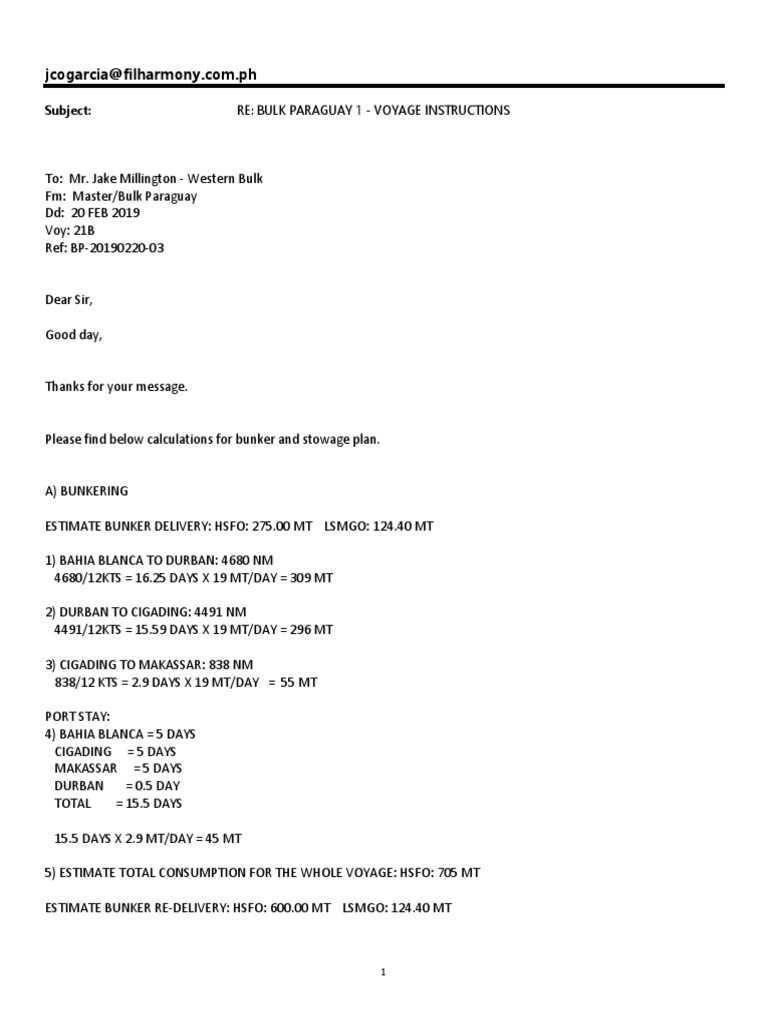 Grains Loading PDF | PDF | Ships | Watercraft