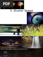 SHP Shutter Speed Cheat Sheet | PDF
