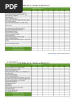 Server Sidework Checklist | PDF | Restaurants | Home
