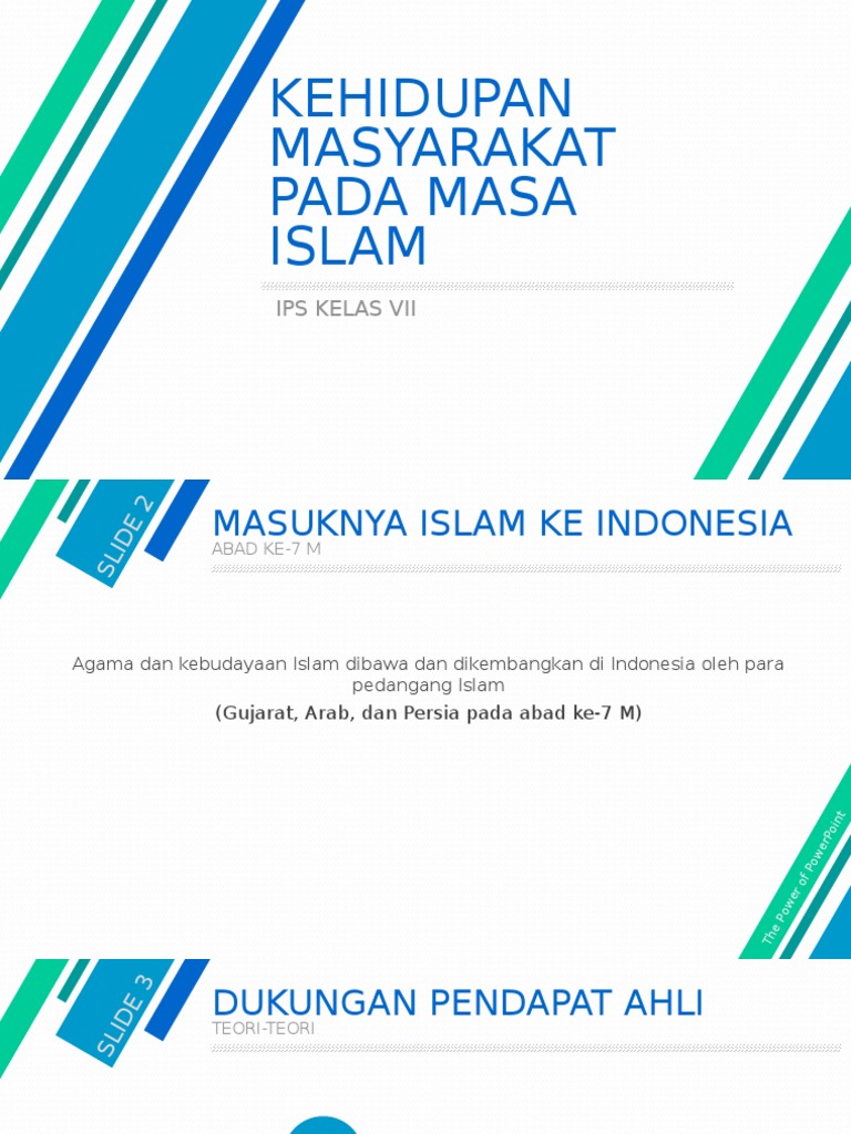 Kehidupan Masyarakat Pada Masa Islam | PDF