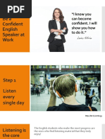 Speak English: Fluently & Confidently | PDF | Fluency | English Language