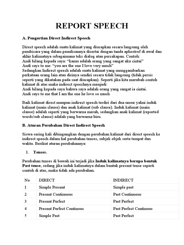 Report Speech F | PDF
