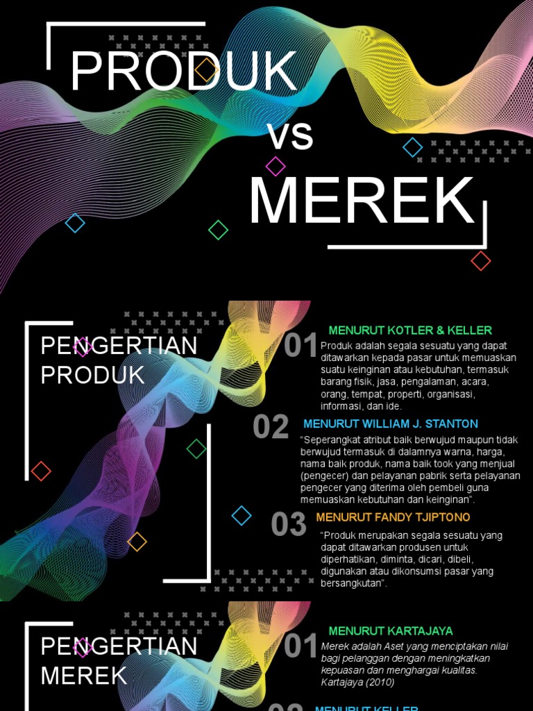 Perbedaan Produk Dengan Merek | PDF