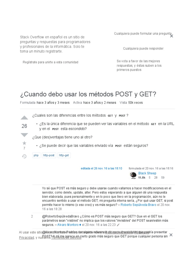 Get y Post Leer | PDF | Servidor web | Internet y web