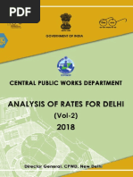 CPWD Cost Index Table | PDF | Technology & Engineering