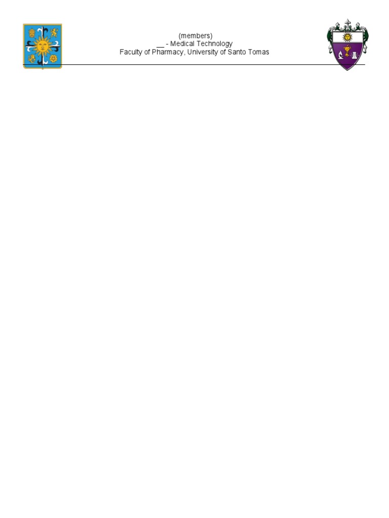 Sample Header UST | PDF