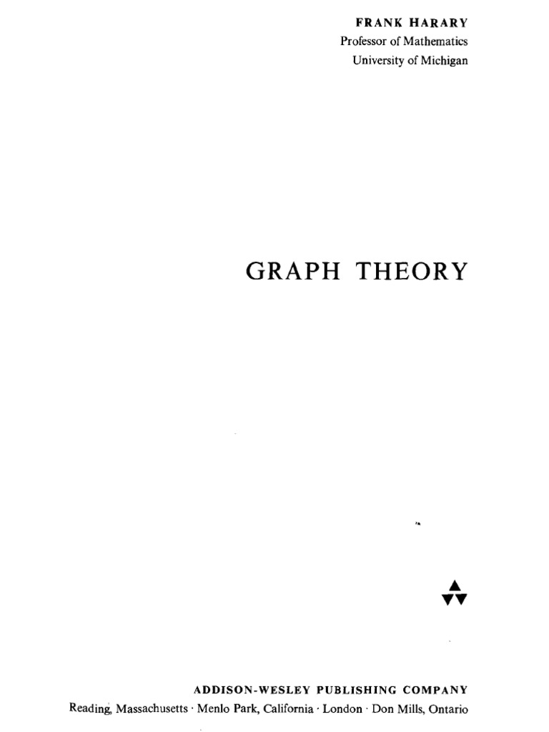 Graph Theory by Harary | PDF