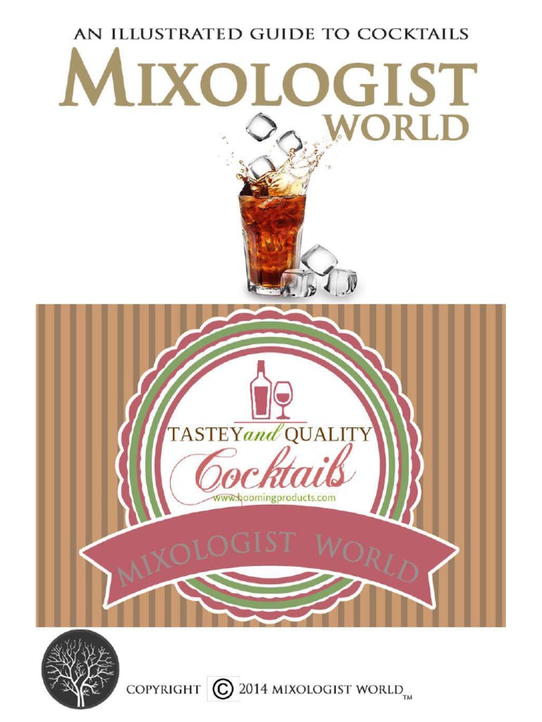 An Illustrated Guide To Cocktails PDF | Download Free PDF | Martini ...