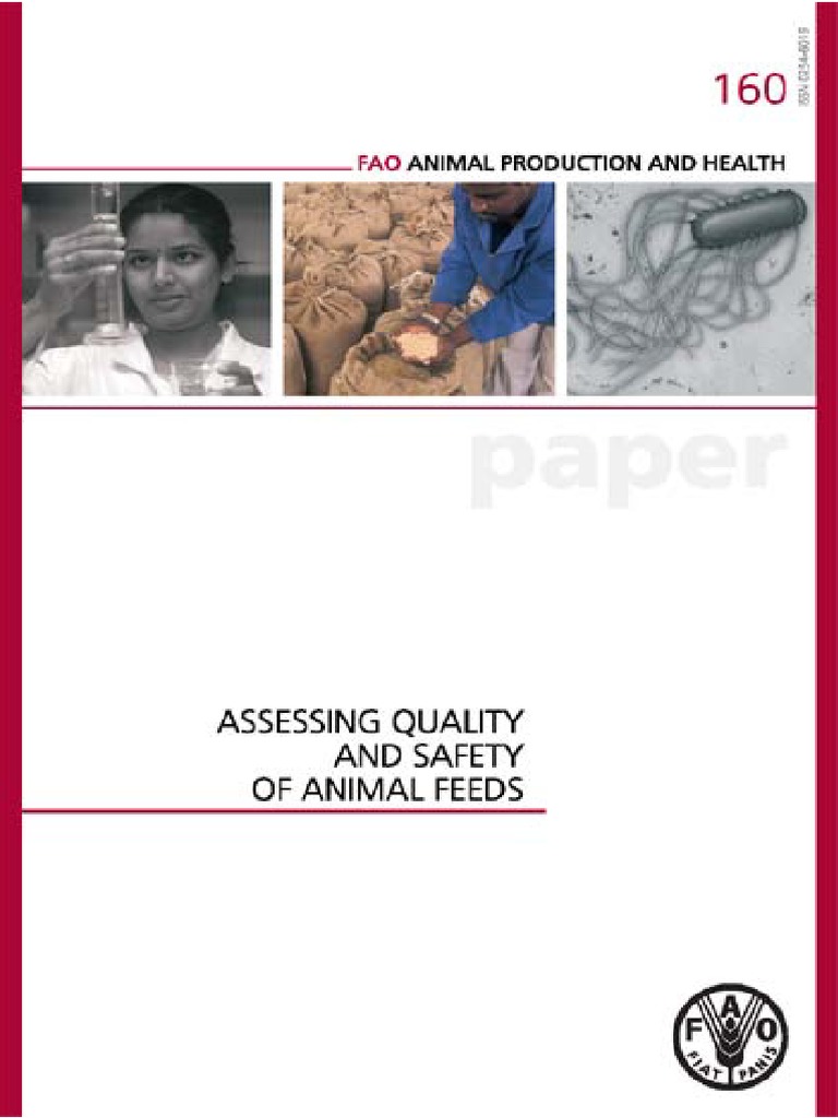 Assesisng Quality and Safety of Animal Feeds PDF | PDF | Elisa | Starch