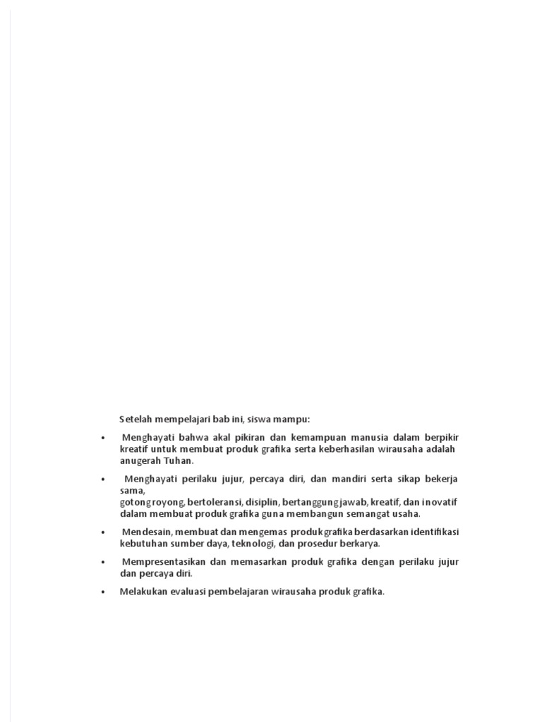 Contoh Produk Grafika Sehari-hari | PDF