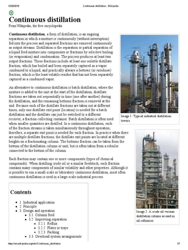 CD | PDF | Distillation | Separation Processes