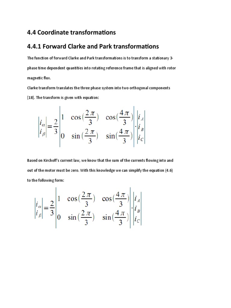 DQ Model | PDF | Electric Motor | Classical Mechanics