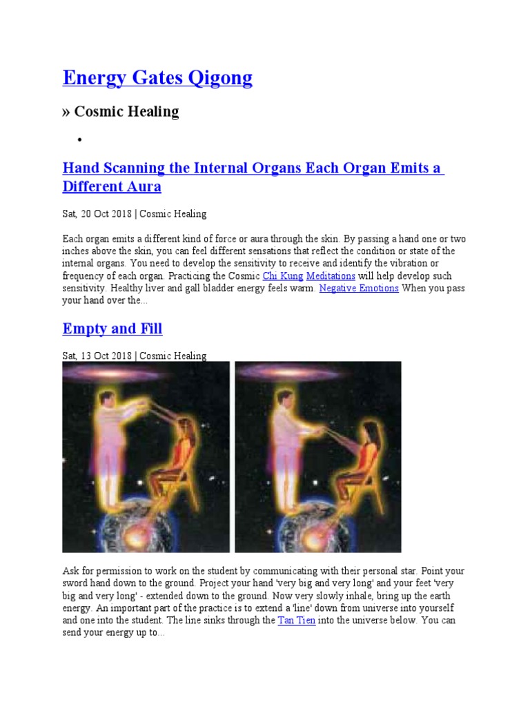 Energy Gates Qigong | PDF | Yin And Yang | Qigong