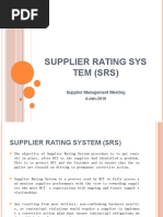 Supplier Rating Calculation Guide | PDF | Business