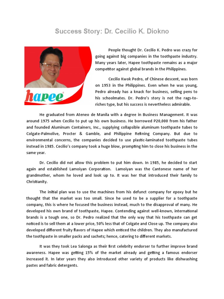 Success Story | PDF | Economies | Business