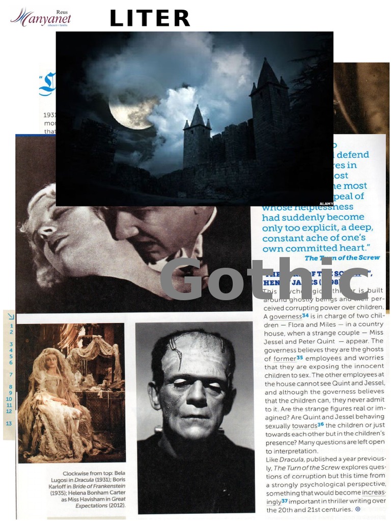 Gothic Novels Reading Comprehension | PDF