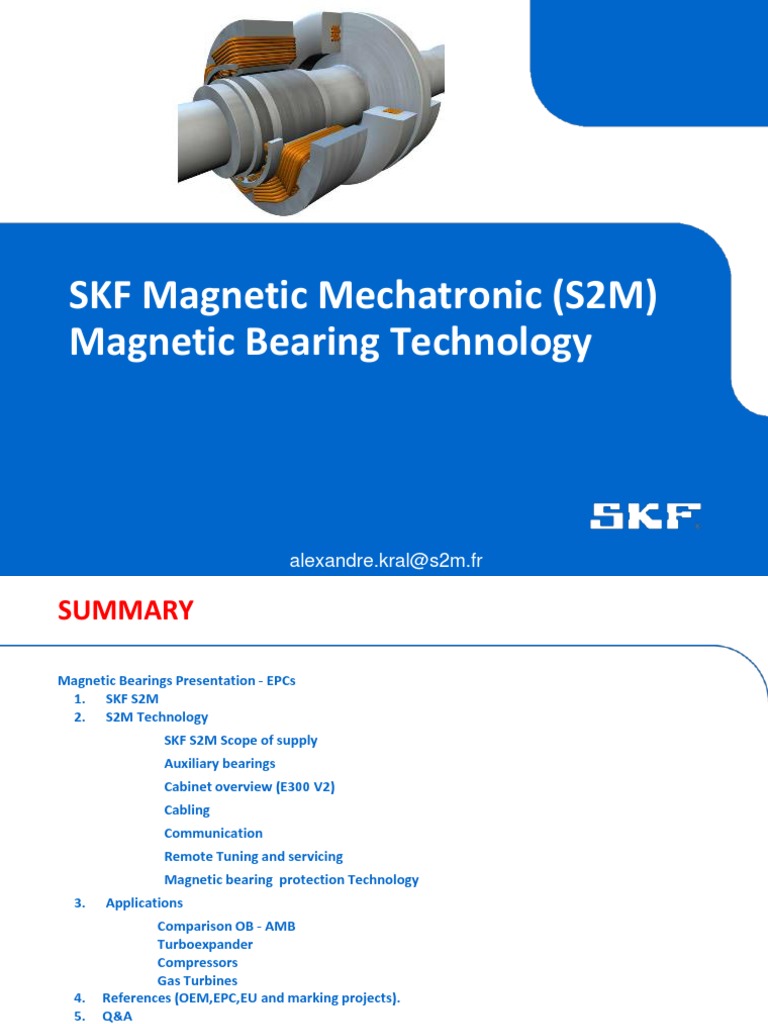 S2M SKF General Presentation 2014 Sept 1 PDF | PDF | Bearing ...
