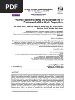 QC Tests For Oral Liquid Dosage Forms | PDF | Ph | Emulsion