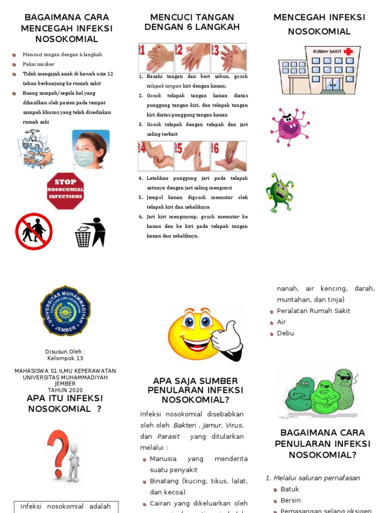 Leaflet Nosokomial FIX | PDF