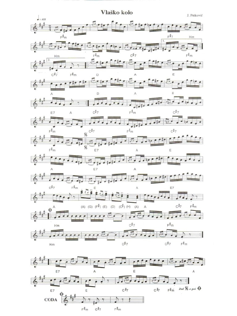 Jovica Petkovic - VLASKO KOLO | PDF