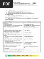 Lesson Plan Grade 1 Unit 1 - My Body | PDF | Lesson Plan | Cognitive ...
