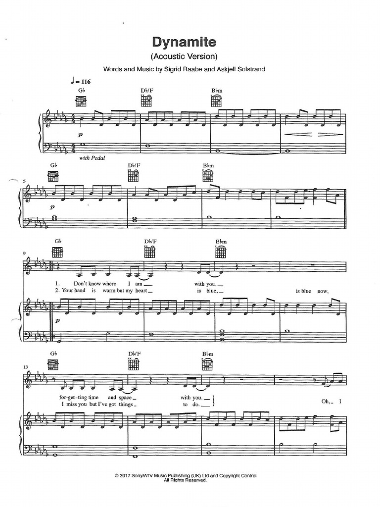 Dynamite | PDF