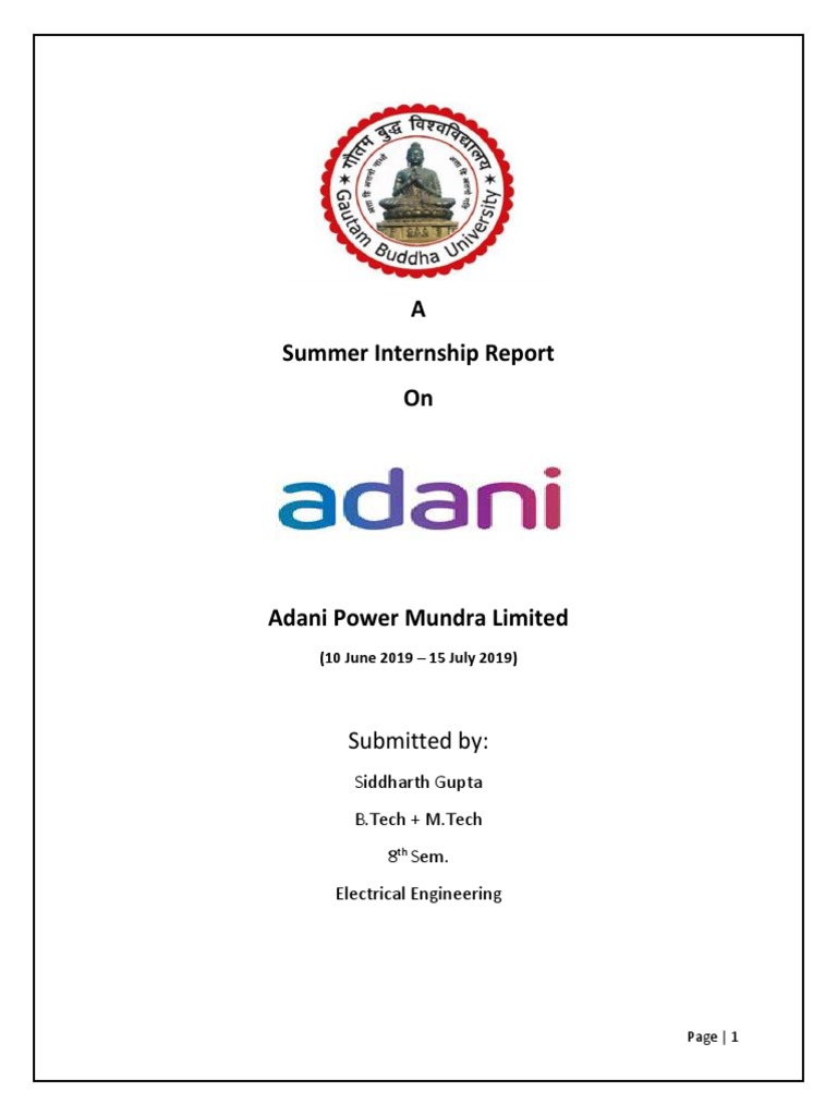 Adani Report Newew | PDF | Transformer | Boiler