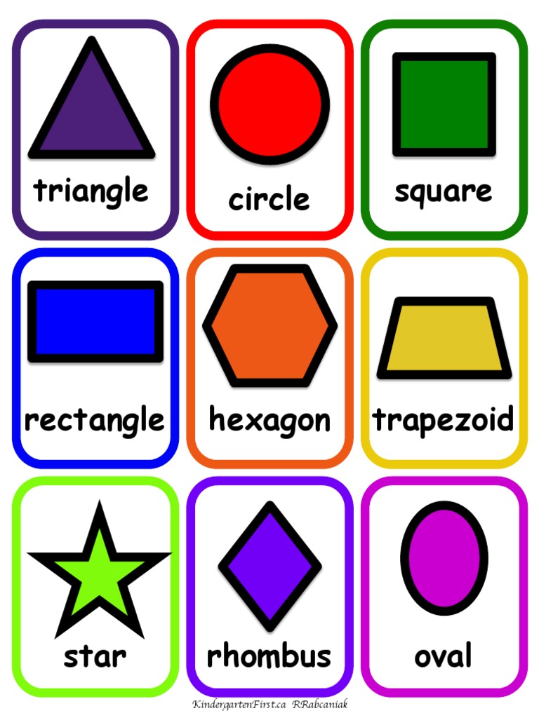 2d Shapes Poster | PDF
