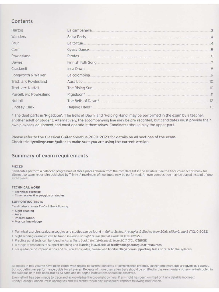 Guitar Initial | PDF