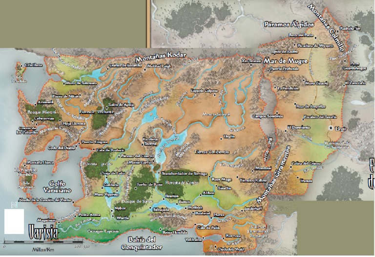 Mapa Pathfinder | PDF