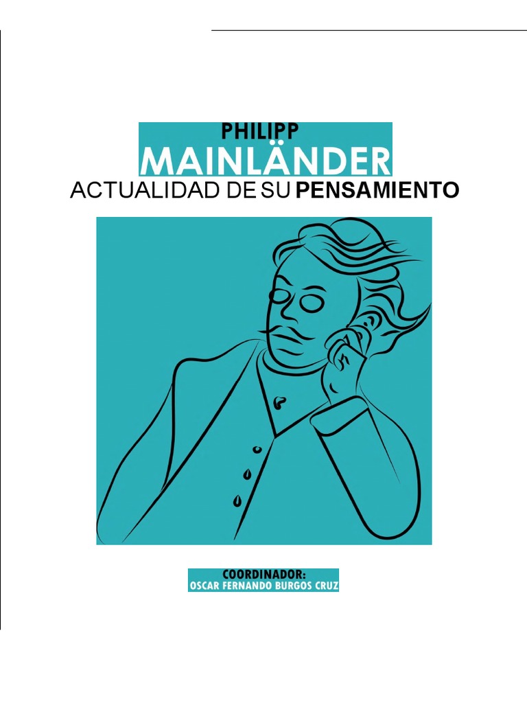 Philipp Mainländer - Muestra | PDF | Arthur Schopenhauer | Immanuel Kant