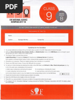 Class 8 Imo Paper | PDF | Rectangle | Triangle