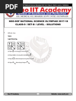 Nso Sample Paper Class-8 2025-26 | PDF | Thyroid | Endocrine System