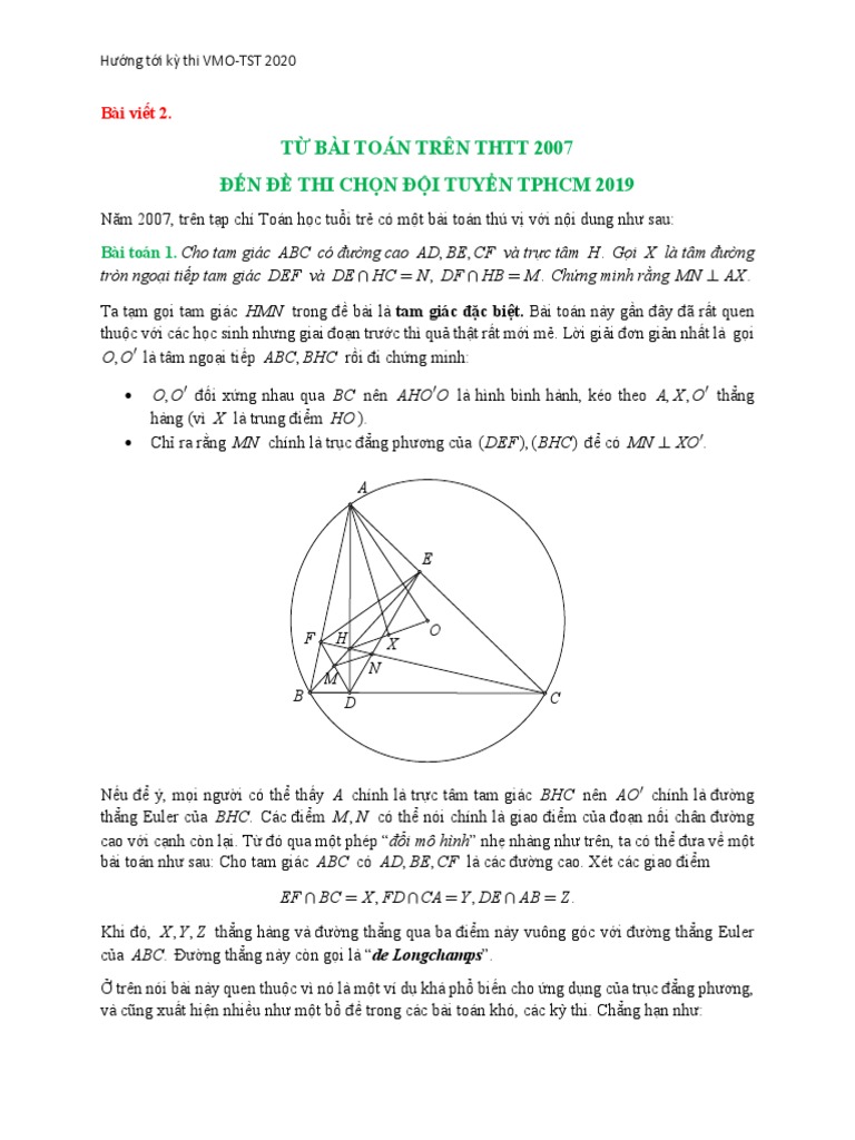 THTT 2017 & TPHCM TST 2019 PDF | PDF