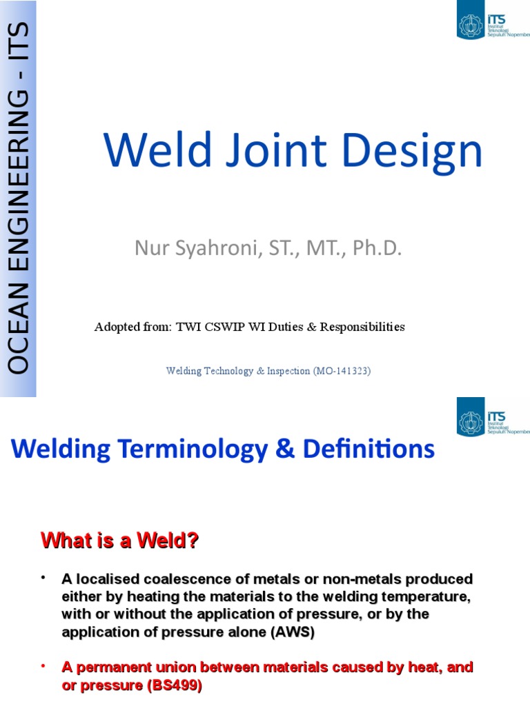6 Weld Joint Design | PDF | Welding | Construction