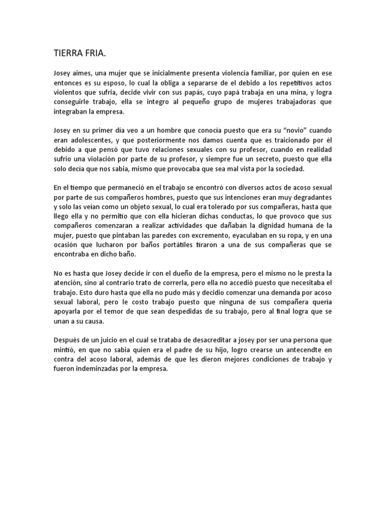 Tierra Fria | PDF | Novela negra, policíaca y suspenso