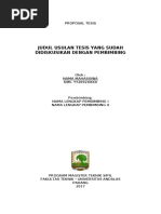 Ukuran Tulisan Pada Proposal | PDF | Karier & Perkembangan | Seni