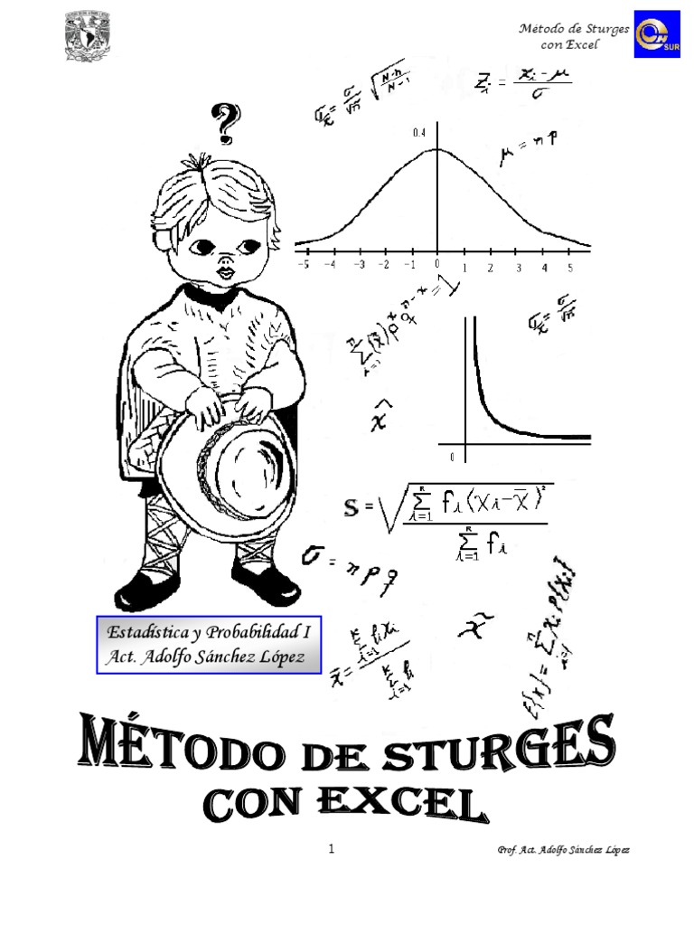 MÉTODO de STURGES Con EXCEL - 40 Califs. - 2019-20209 - PDF | PDF ...